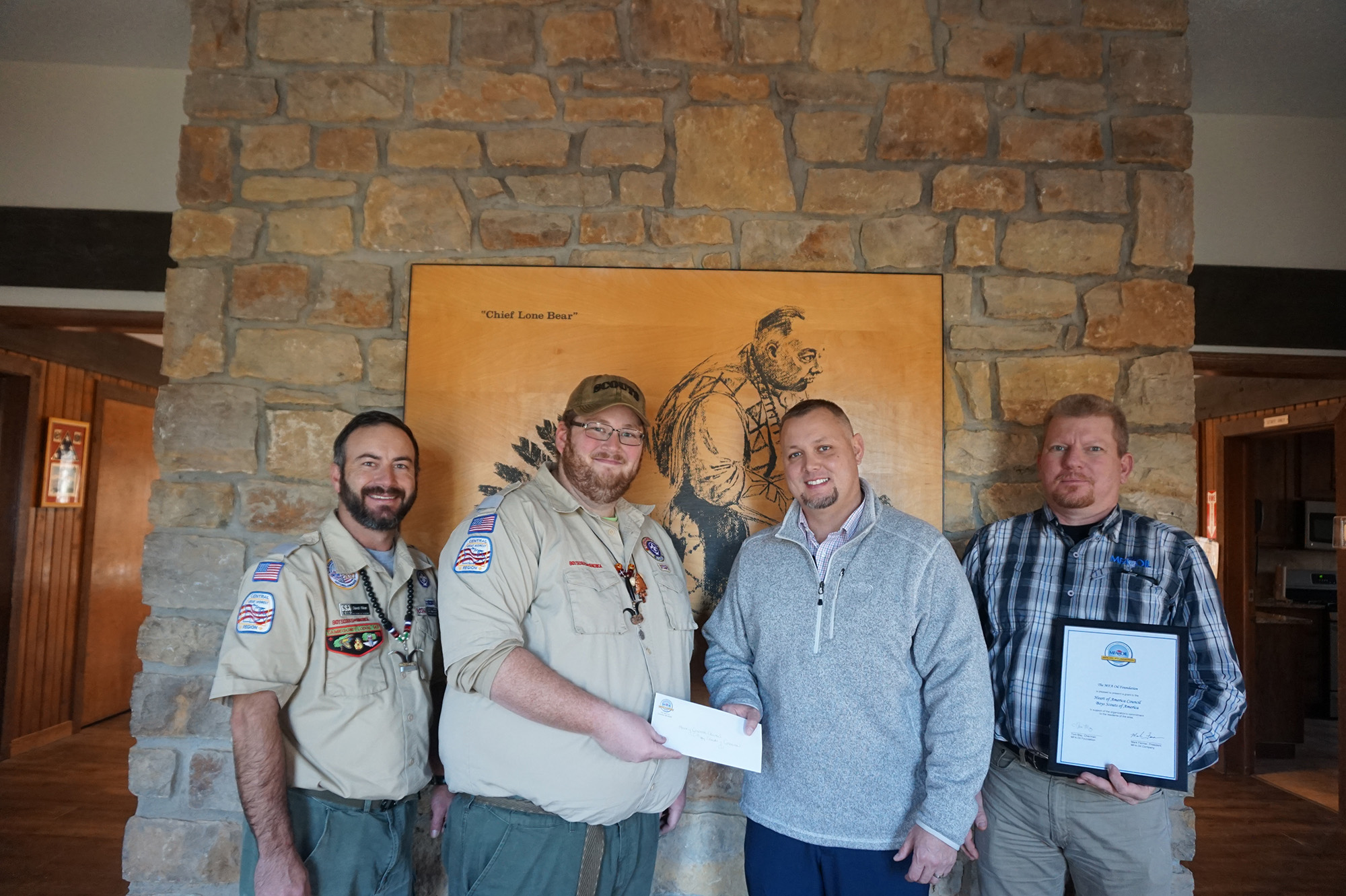 MFA Oil Foundation Awards Grant to Council — Heart of America