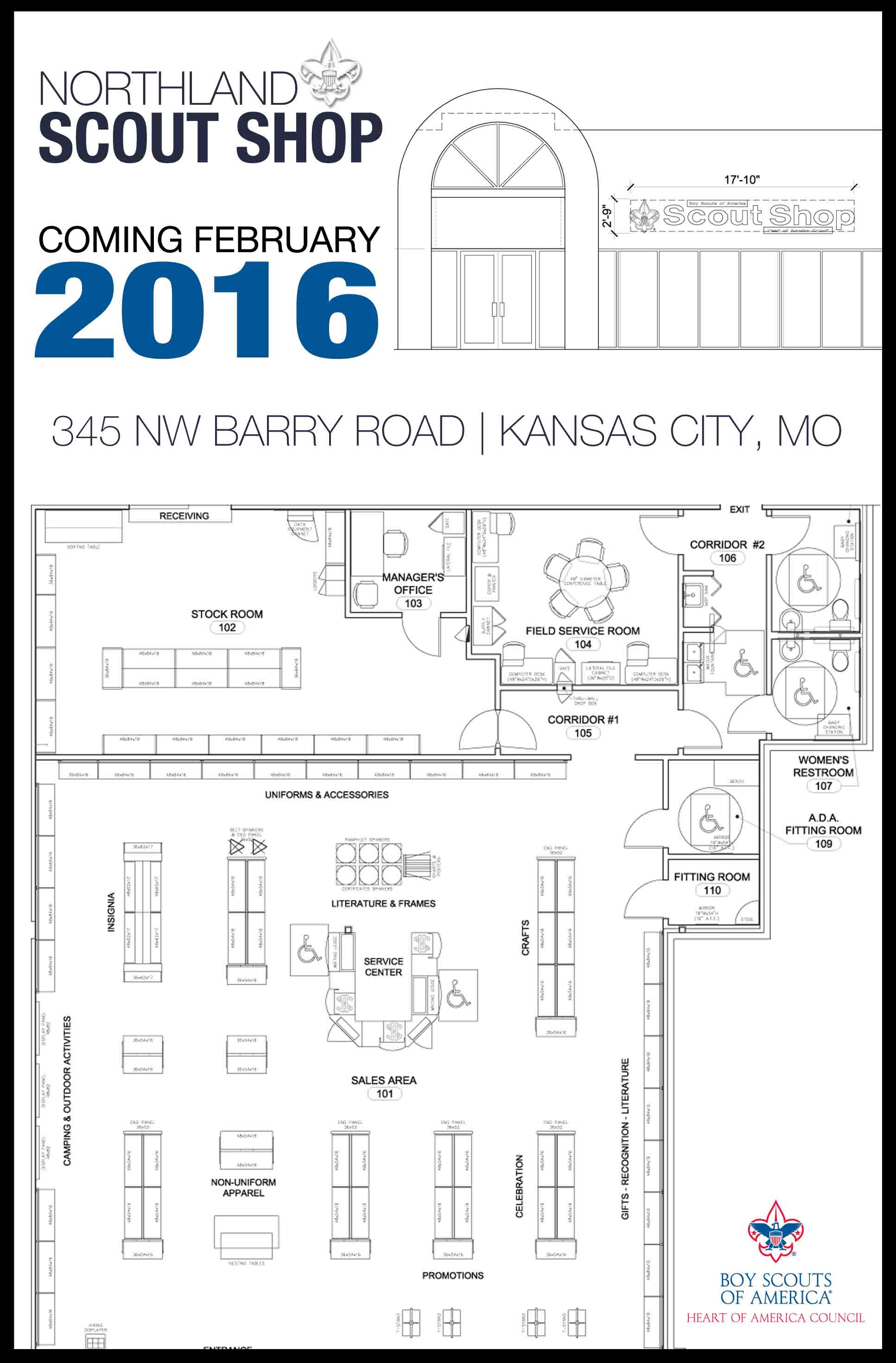 New Scout Shop Headed to Northland — Heart of America Council