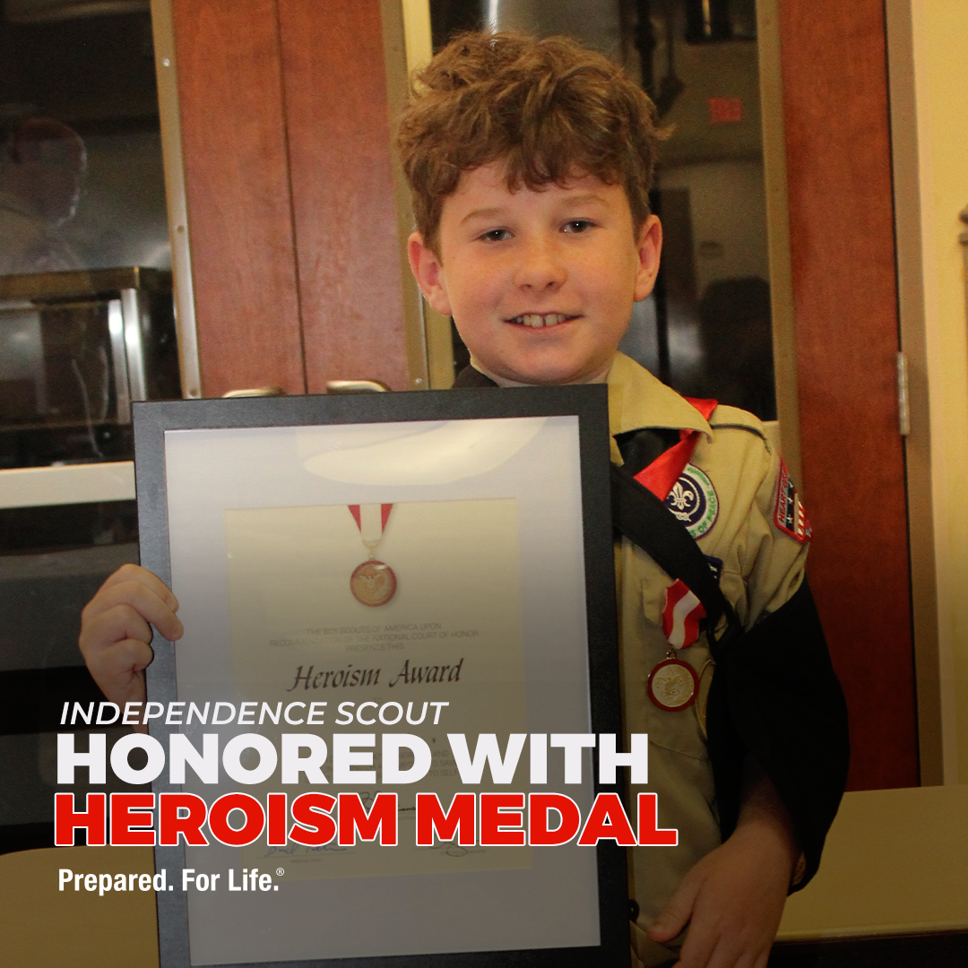 Independence Scout Earns Heroism Award — Heart of America
